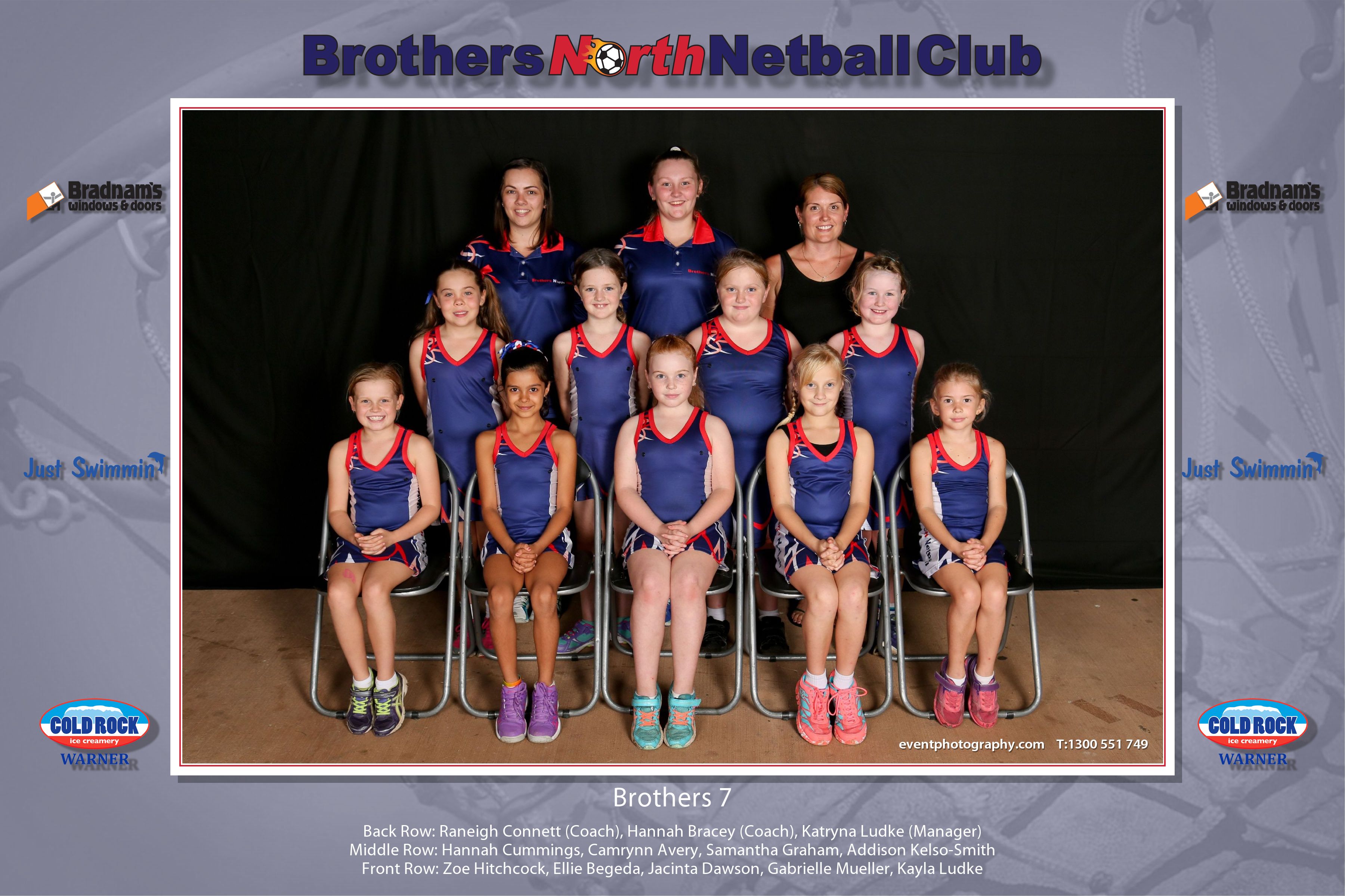 2017 Team Photos – Brothers North Netball